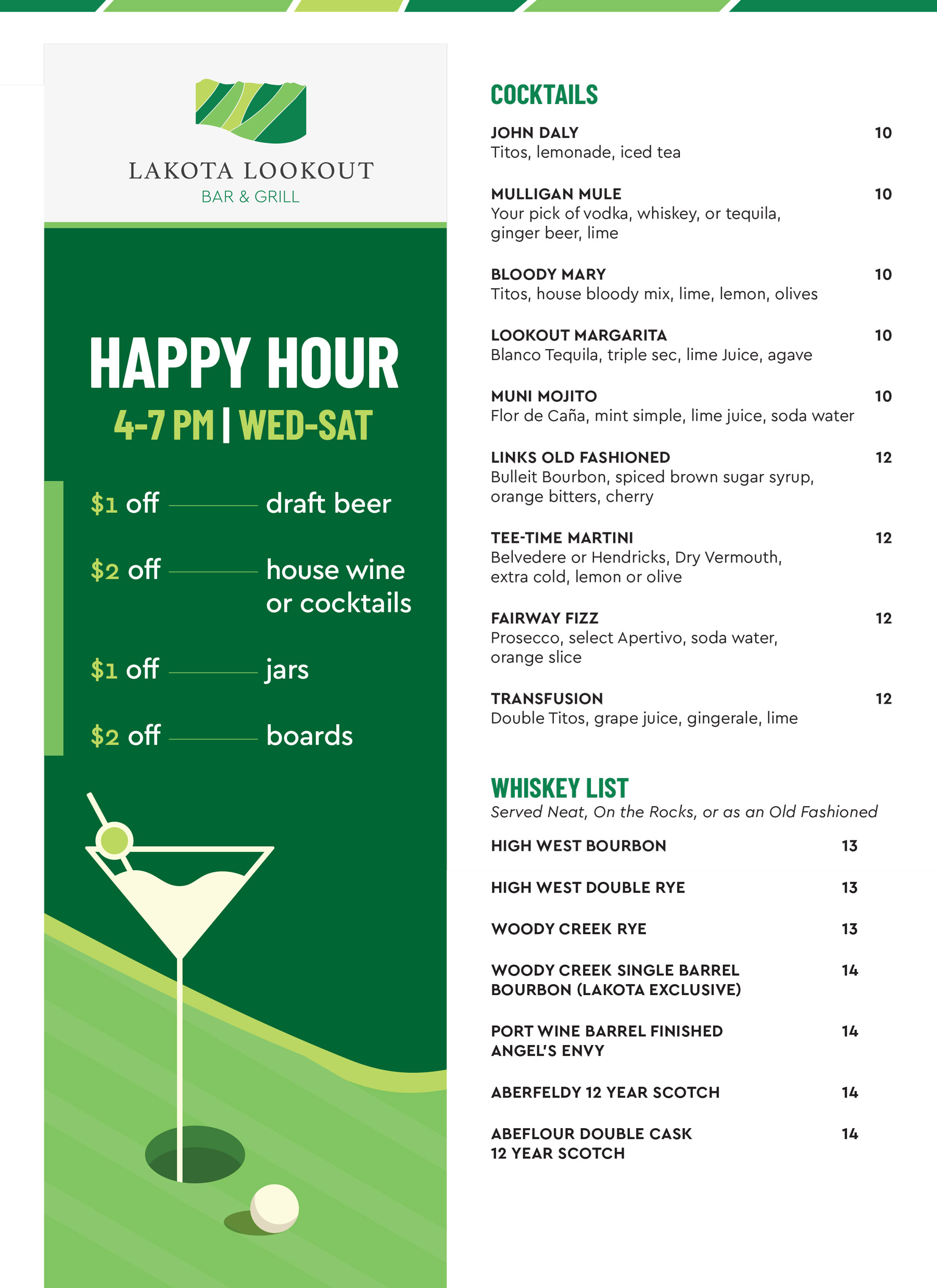 Lakota Lookout Bar & Grill l Lakota Links Golf Club